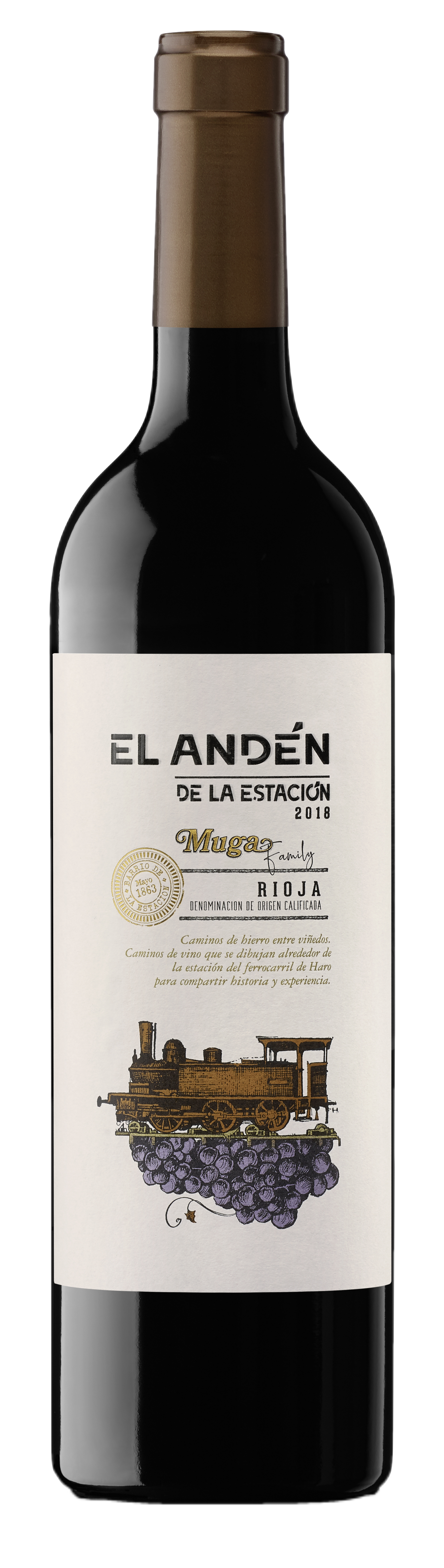 Muga El Andén de la Estación Crianza 2019, Rioja | Superbrugsen Havdrup